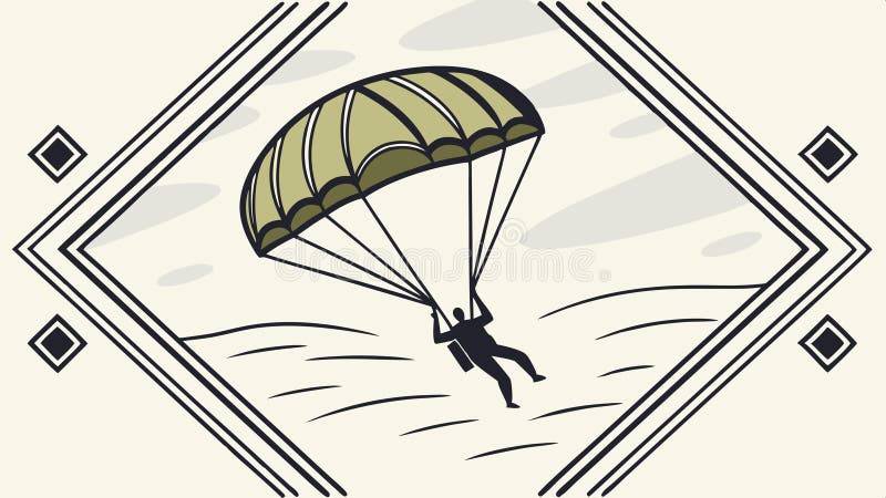 Vector set of parachuter stock vector. Illustration of deco - 144478937