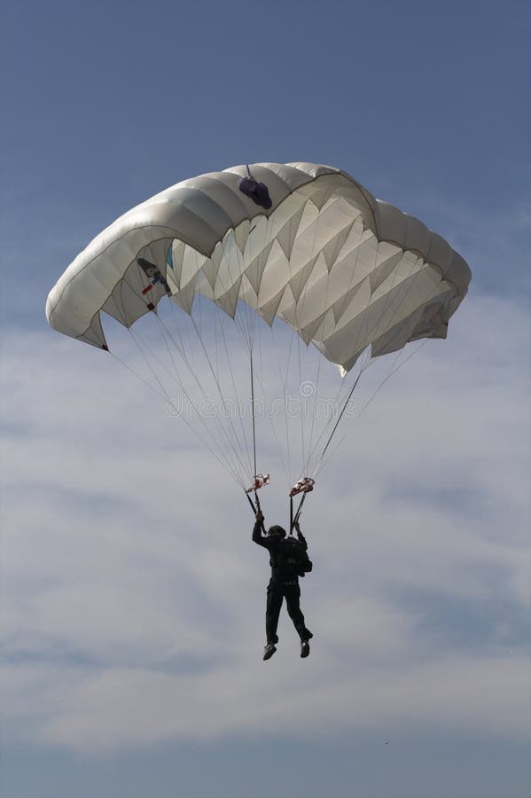 Parachuting stock photo. Image of autumn, electric, historical - 3311178