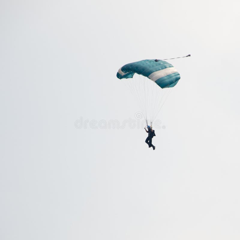 Parachutist Fall Sky Landscape Picture. Image: 98271416