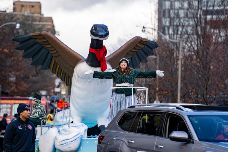 Parade Float in Santa Claus Parade Toronto. Editorial Image - Image of ...