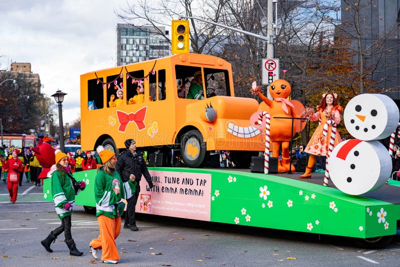 Parade Float in Santa Claus Parade Toronto. Editorial Stock Image ...