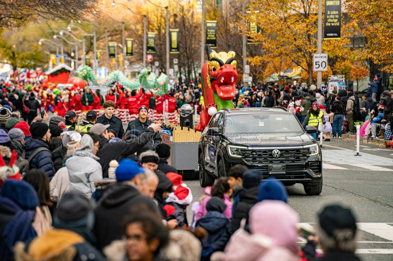 Parade Float in Santa Claus Parade Toronto. Editorial Photography ...