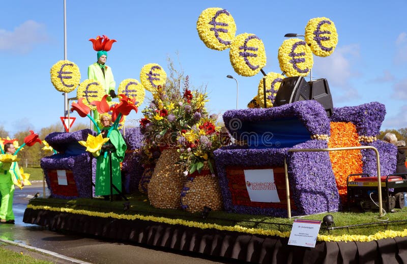 On parade of flowers editorial stock photo. Image of yellow - 71060808