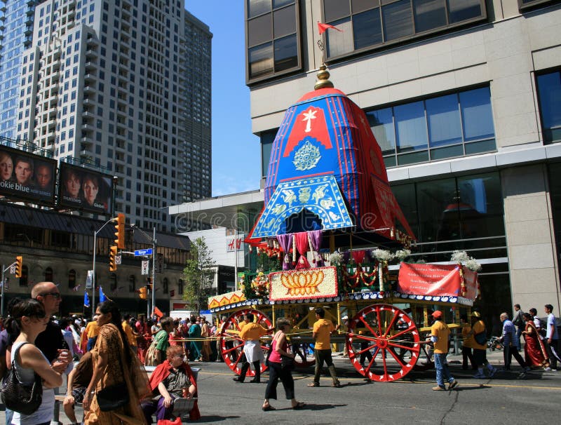 Parade of India in Toronto editorial stock photo. Image of season ...