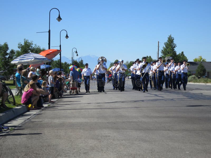 Parade! editorial stock photo. Image of trumpet, march - 41744898