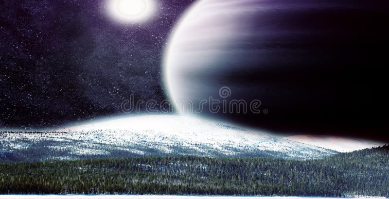 Parade of planets stock photo. Image of appulse, galaxy - 163453640