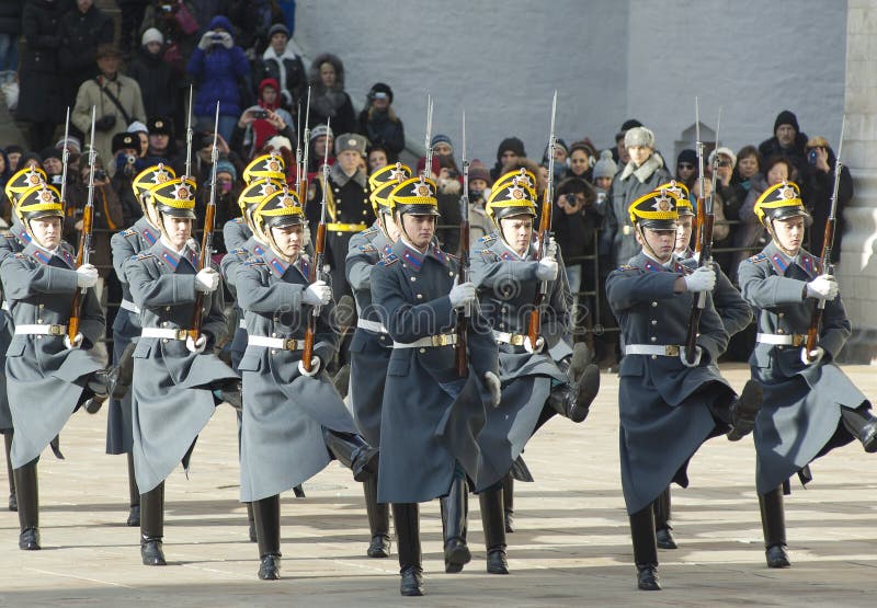 Presidential Guards with Flags Editorial Photography - Image of city ...