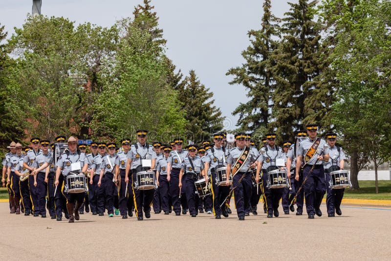 Canada Day RCMP solute editorial photography. Image of military - 20136052