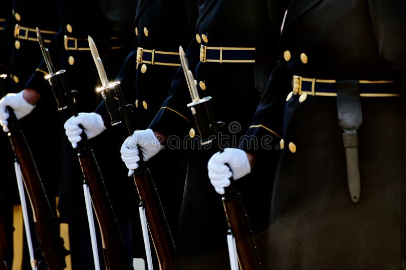 Parade Rest stock photo. Image of military, protect, country - 5429962