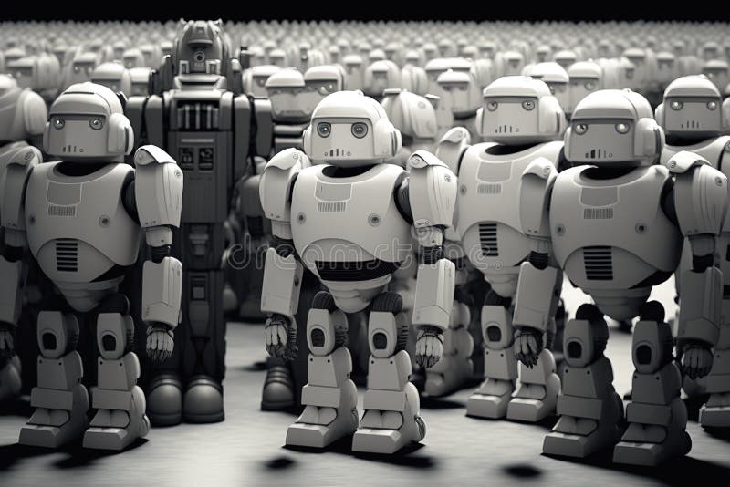 Robots Parade Stock Illustrations – 57 Robots Parade Stock ...