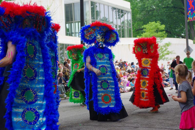 Parade scene editorial stock photo. Image of summer, event - 55537983