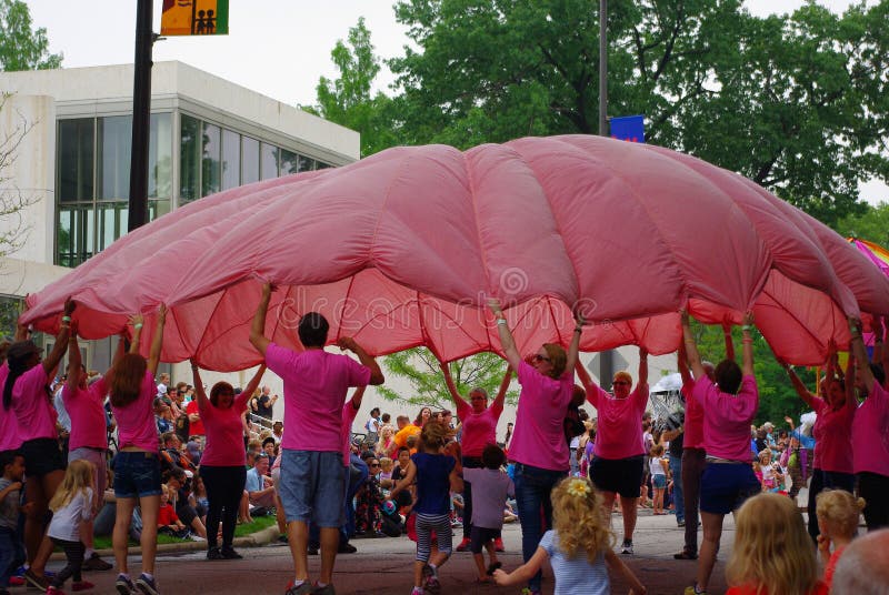 Parade scene editorial photo. Image of fair, kids, actor - 55538561