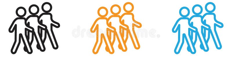 Parade Vector Logo Set Collection for Web App Ui Stock Vector ...