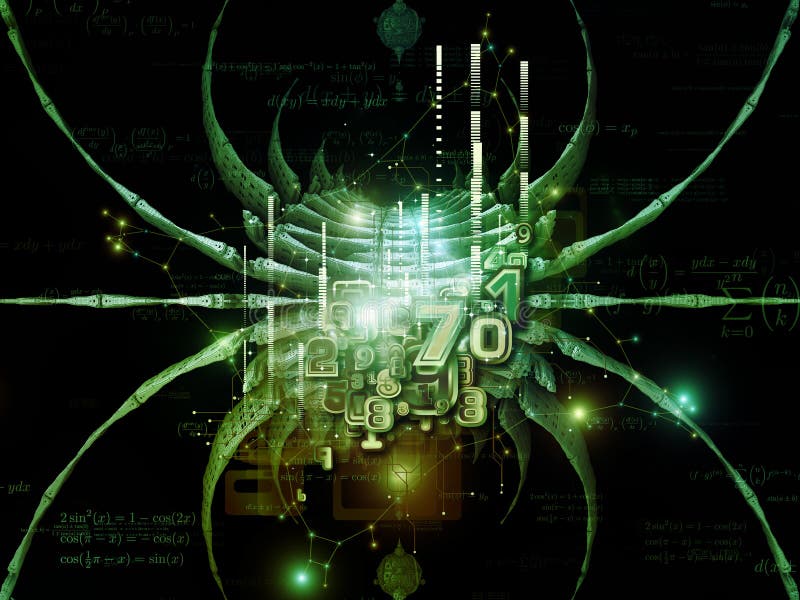 Paradigm of Math Design stock illustration. Illustration of math - 60648824