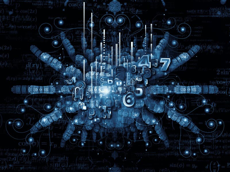 Paradigm of Math Design stock image. Image of meaning - 78851687