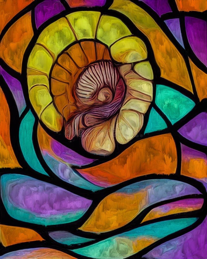 Paradigm of Nautilus stock illustration. Illustration of vivid - 282773677