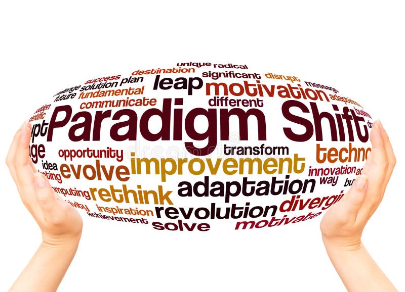 Paradigm Shift Word Cloud and Hand with Marker Concept Stock ... Paradigm Shift Word Cloud and Hand with Marker Concept Stock ...