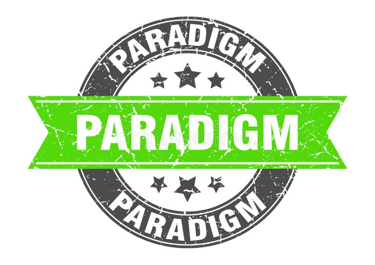 Paradigm stamp stock vector. Illustration of badge, stamp - 196577583