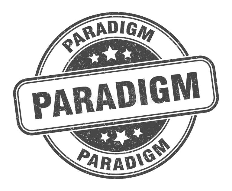 Paradigm Stamp. Paradigm Round Grunge Sign Stock Vector - Illustration ...