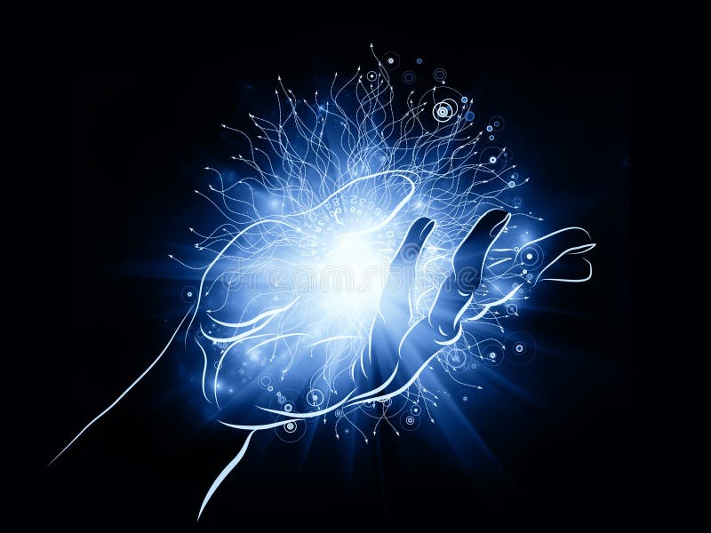 Paradigm of Technology stock illustration. Illustration of grip - 25771006