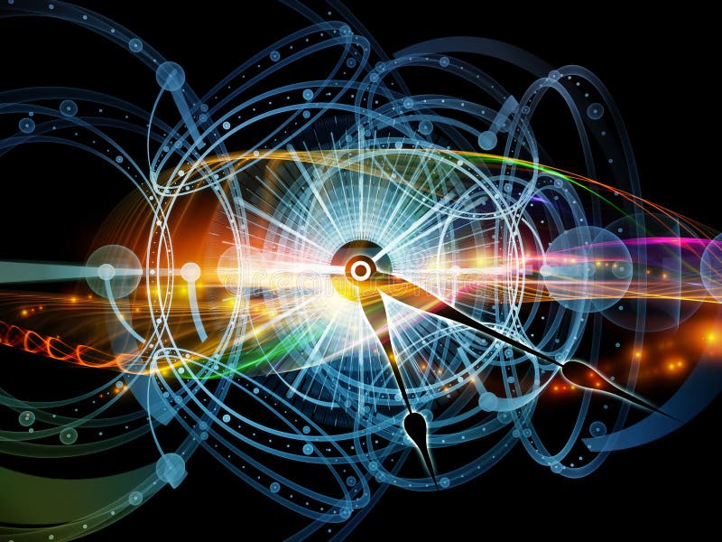 Paradigm of Temporal Realm stock illustration. Illustration of moment ...