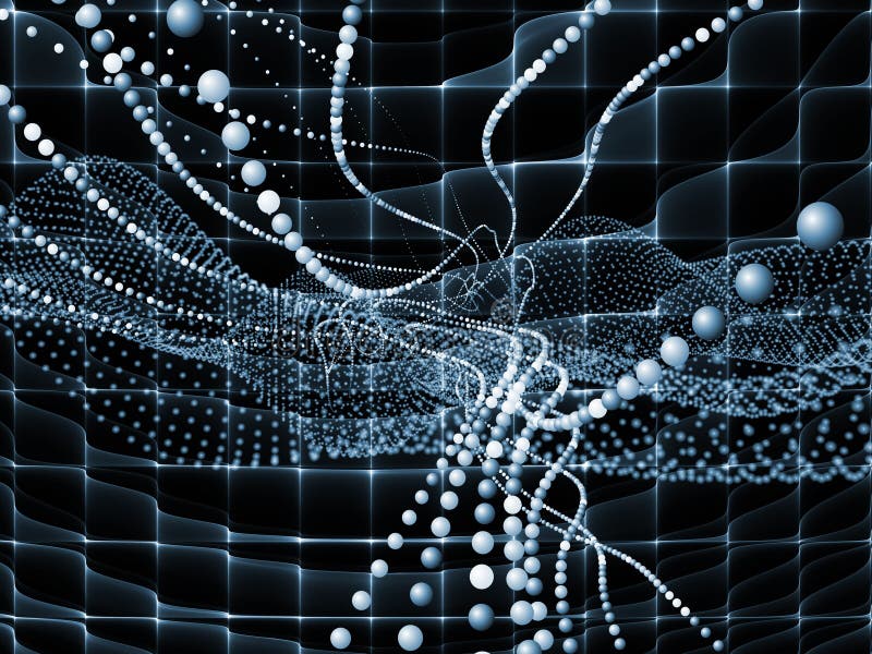 Paradigm of the Virtual Space Stock Illustration - Illustration of ...