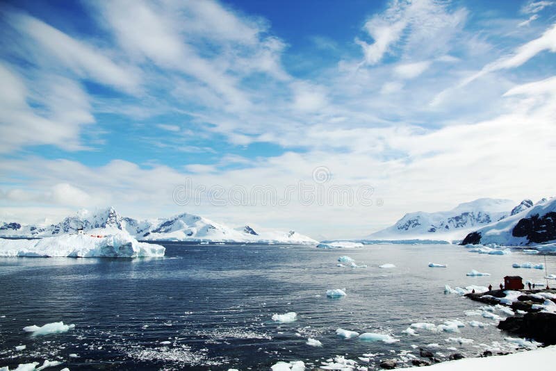 Paradise Bay stock image. Image of fjord, iceberg, expedition - 50849473