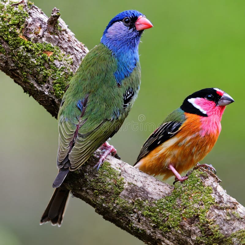 Finch Parakeet Stock Illustrations – 1,164 Finch Parakeet Stock ...