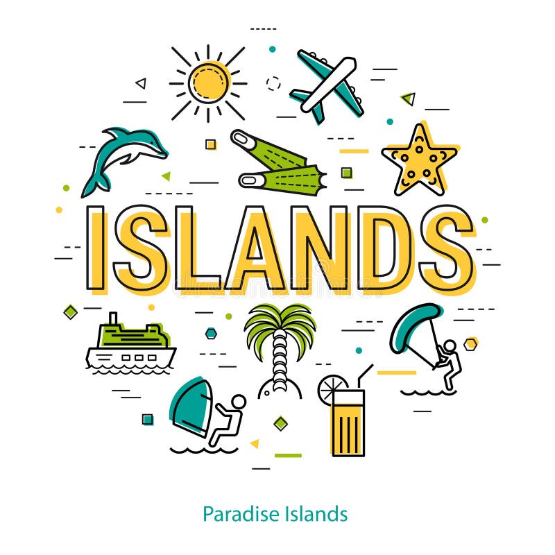 Round Linear Concept of DBMS Stock Vector - Illustration of design ...