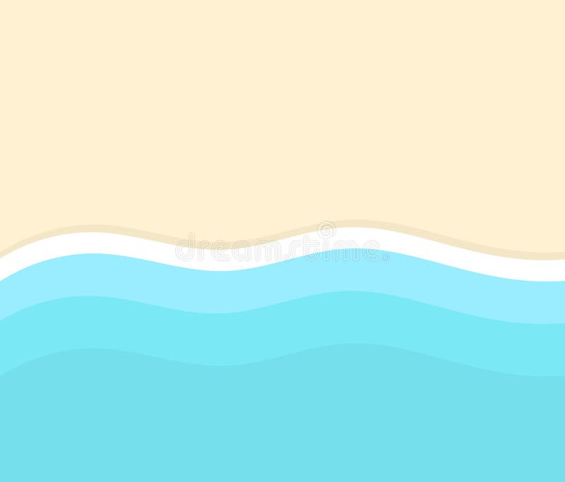 Illustration Beach Above Sea Stock Illustrations – 2,213 Illustration ...
