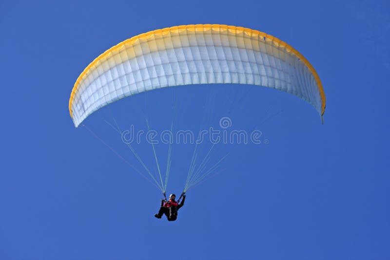 Paraglider stock photo. Image of speed, kite, paraglide - 27419296