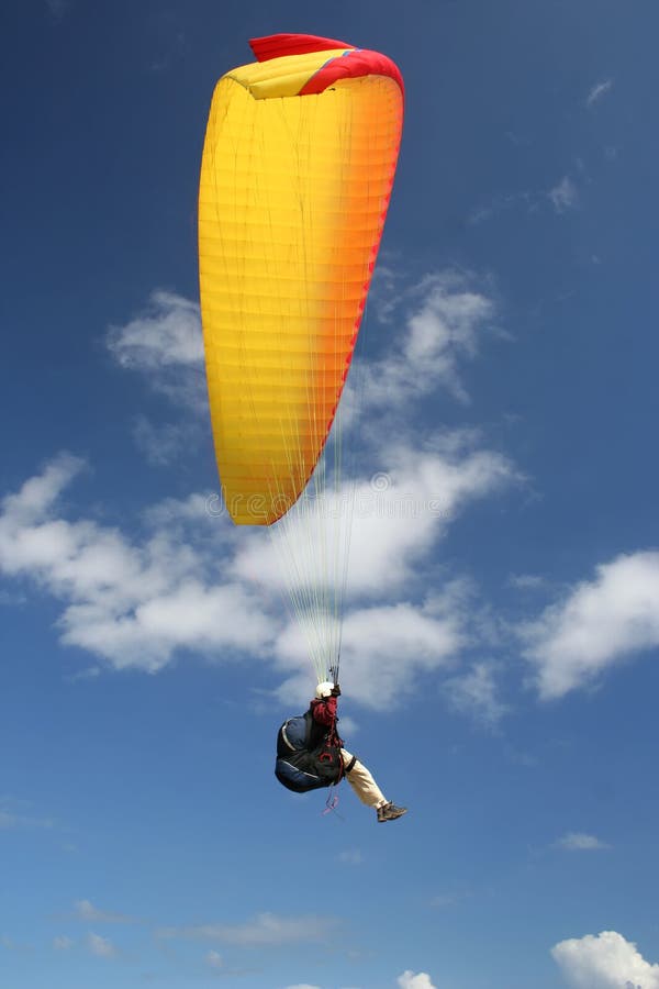 Paraglider stock photo. Image of parachute, recreation - 5409754