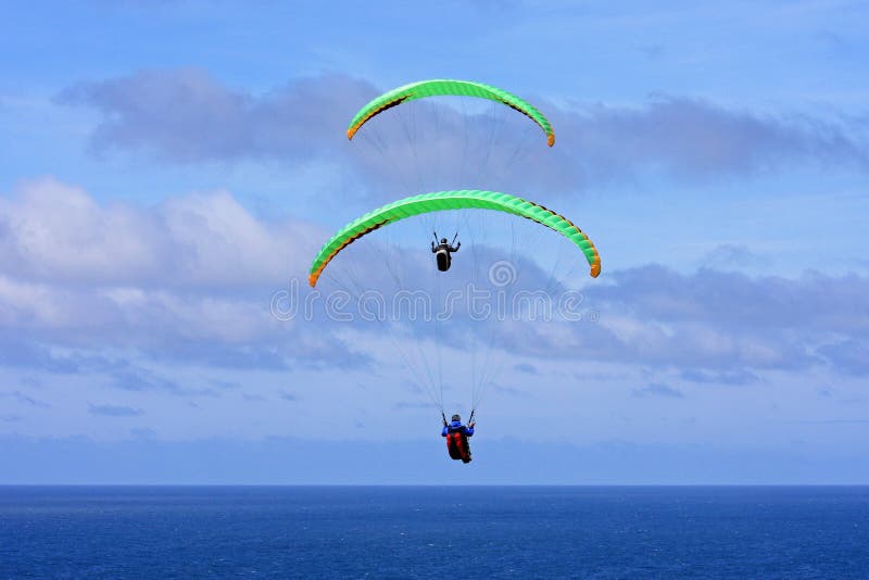 Paragliders stock photo. Image of paraglide, speed, speedflying - 40257676