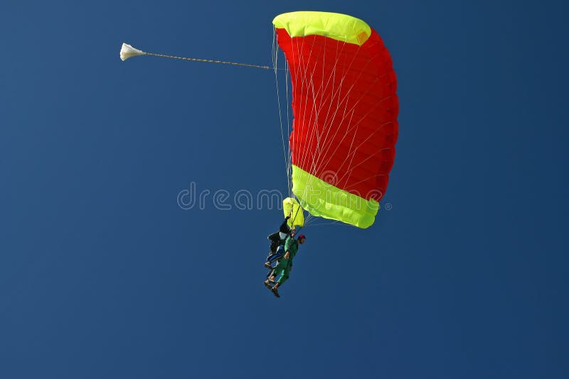 Paragliding duo stock photo. Image of cloud, hang, jump - 2189894