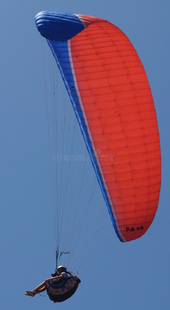 Paragliding high! stock photo. Image of cliff, torrey - 3011292