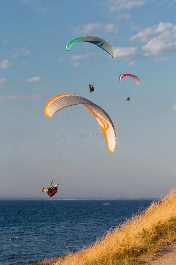Paragliding stock photo. Image of uplift, parachute, high - 47255260