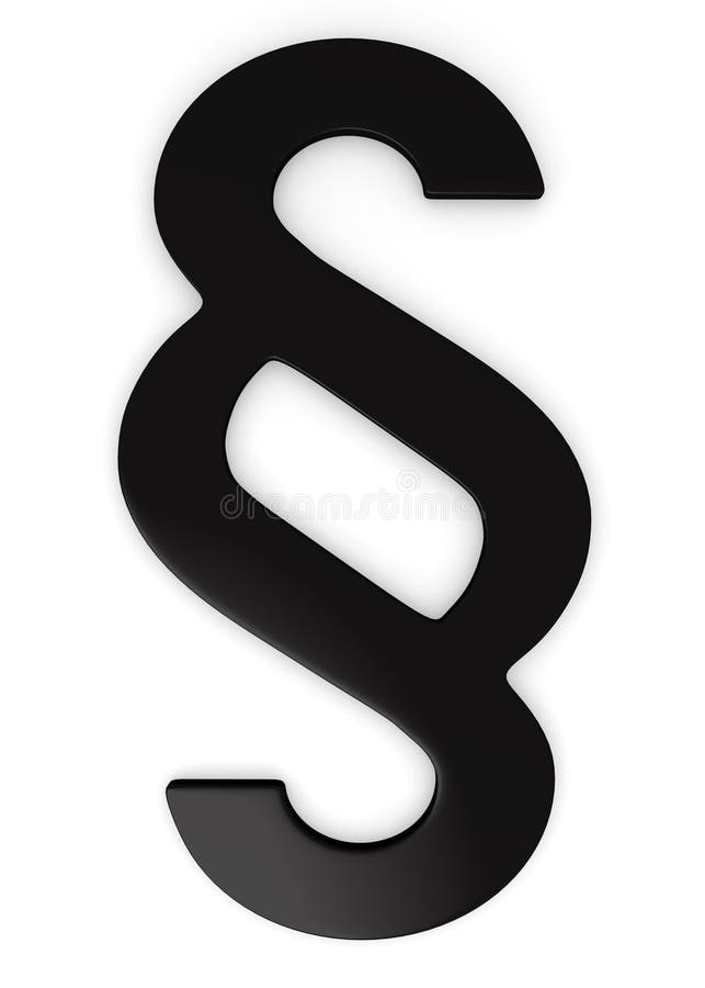 Paragraph stock illustration. Illustration of sign, render - 11950855