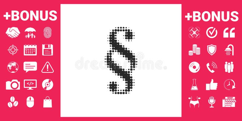 Paragraph halftone logo. editorial photography. Illustration of logo ...