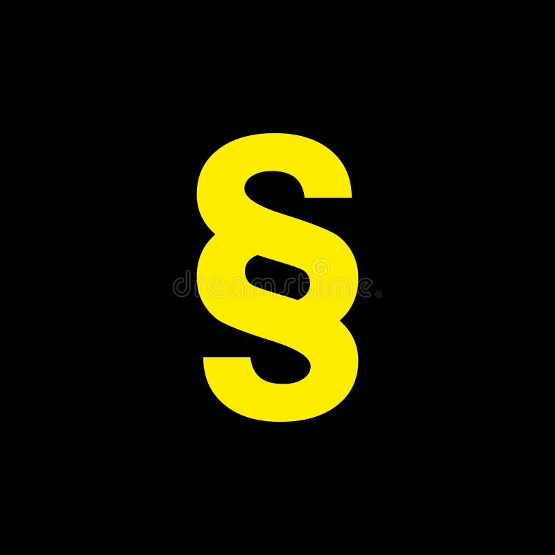 Paragraph Icon. HD Paragraph Vector. Double S Logo Stock Vector ...