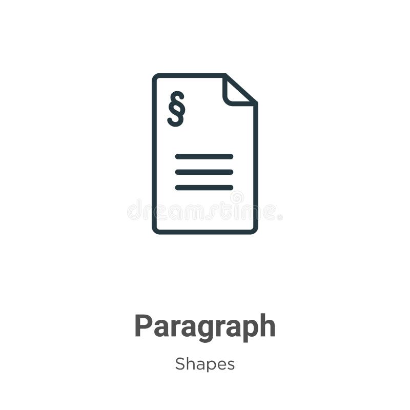 Paragraph Icon. Filled Paragraph Icon For Website Design And Mobile ...