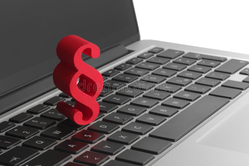 Paragraph symbol stock image. Image of notebook, cyber - 85403117