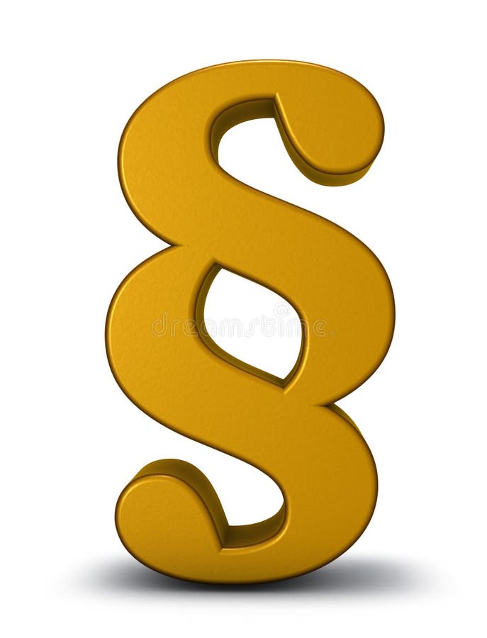 Paragraph symbol stock illustration. Illustration of negotiation - 1422736