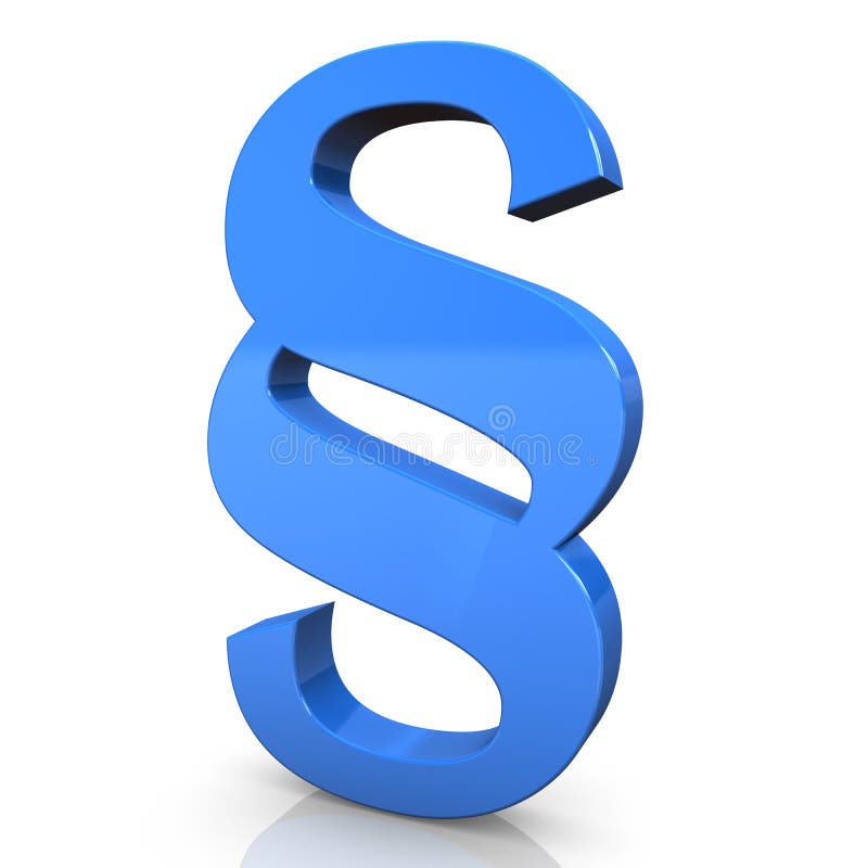 Symbole de paragraphe illustration stock. Illustration du règlement ...