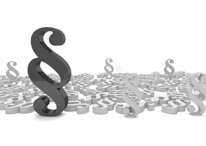 Paragraphen Stock Illustrationen, Vektoren, & Kliparts - 489 Stock ...