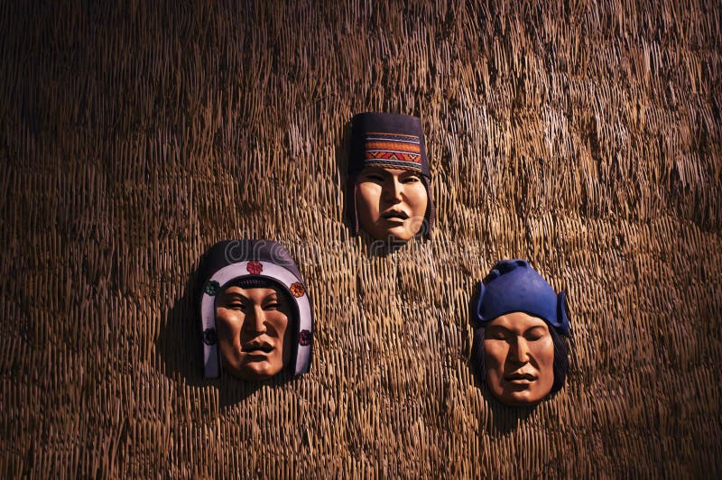 Paraguay Faces Statue in Paraguay Pavalion Expo Editorial Photo - Image ...