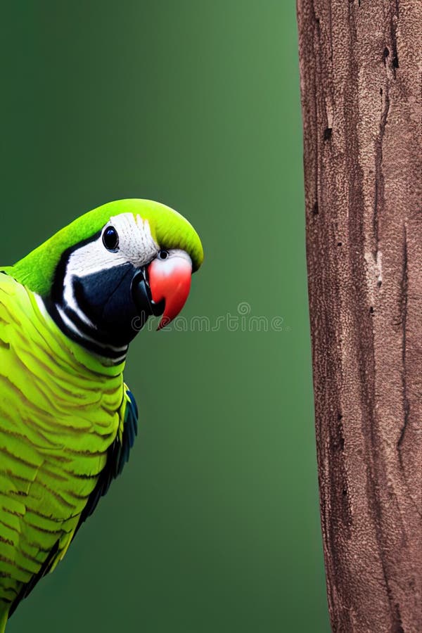 Parakeet Animal. AI Generated. Stock Illustration - Illustration of ...