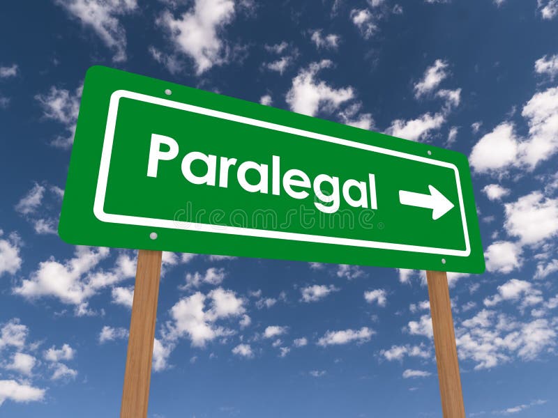 Paralegal traffic sign stock photo. Image of graphics - 108379116