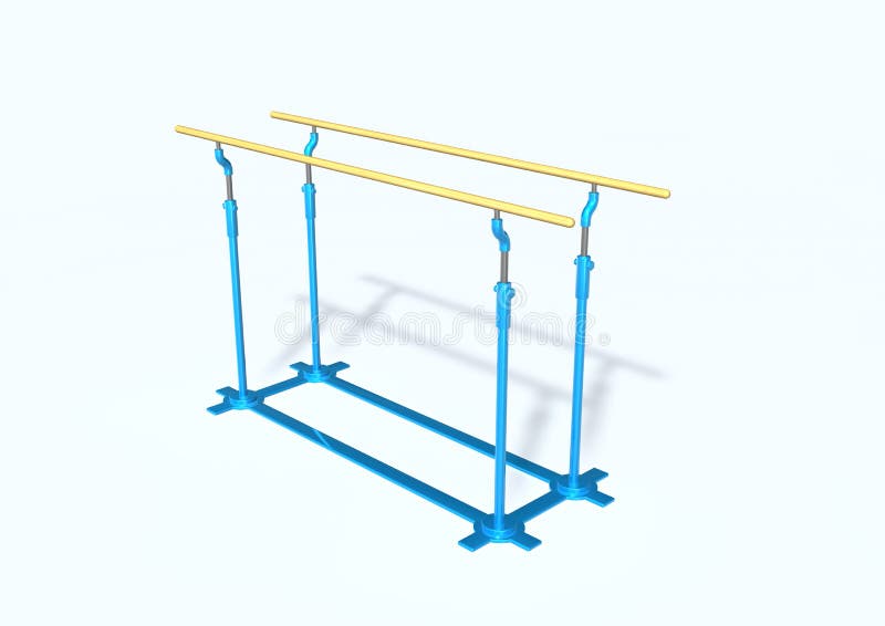 Parallel bars stock illustration. Illustration of parallel - 12212856