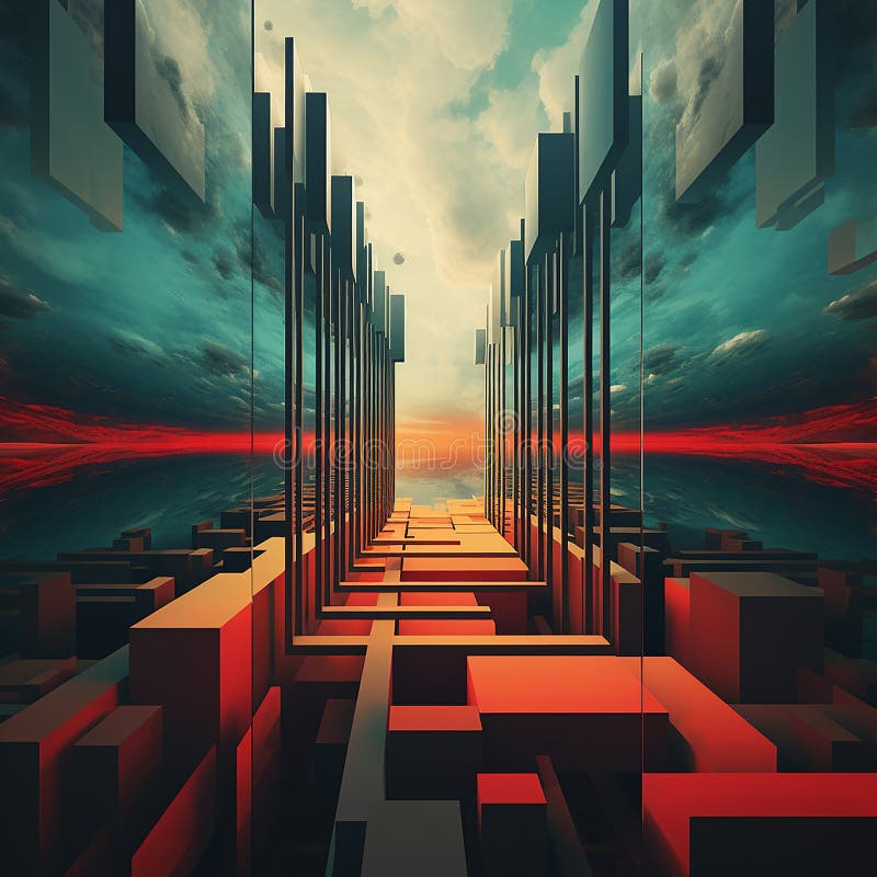 Parallel Dimensions Stock Illustrations – 440 Parallel Dimensions Stock ...