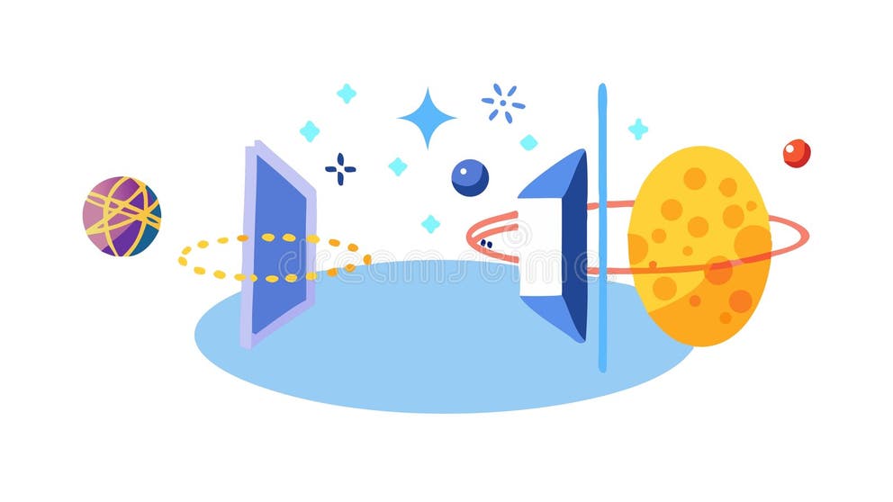 Parallel Dimensions and Interdimensional Travel, Vector Design ...